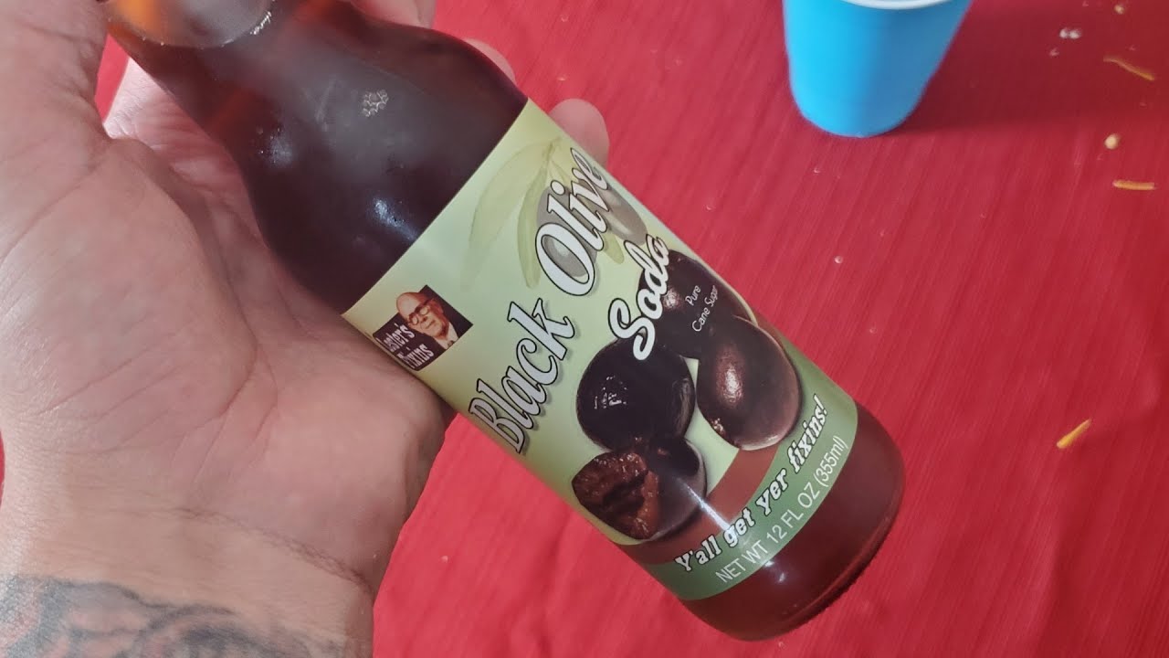 Black Olive Soda Taste Test - YouTube