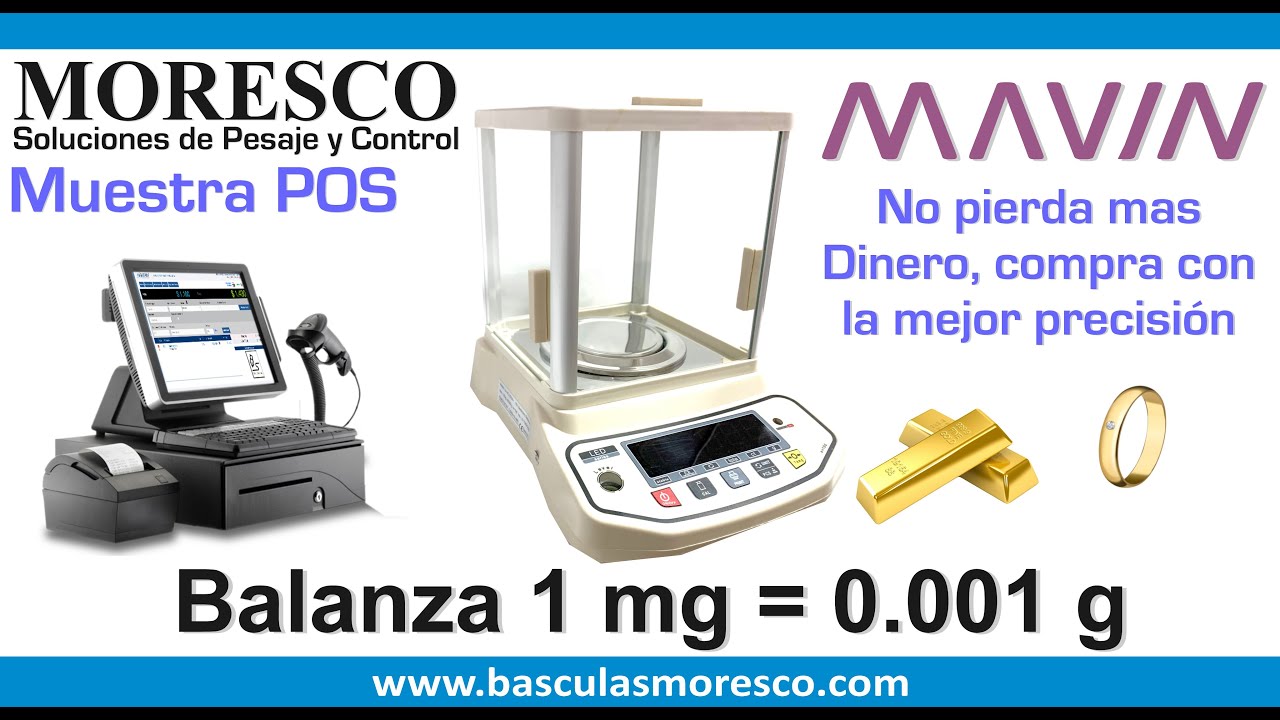 Balanza, gramera para Pesaje de Oro 18 k y Piedras, completo punto de ...