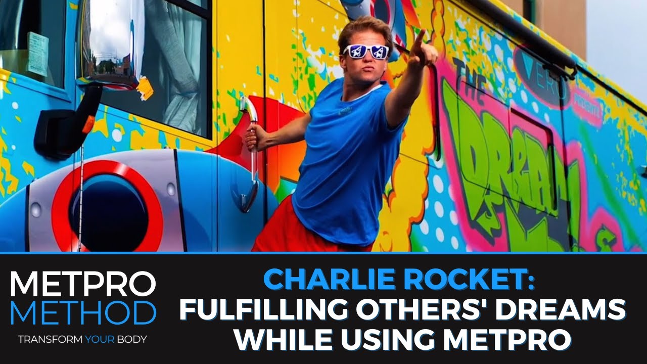 Charlie Rocket is Fulfilling Others' Dreams While Using MetPro - YouTube