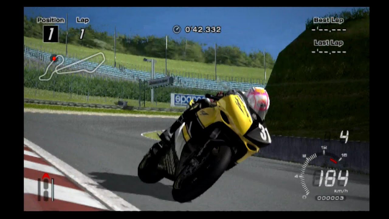 【PS2】Midfield Raceway YZF-R1 RM'05 1’08.950【Tourist Trophy】 - YouTube