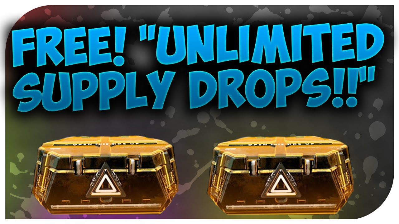 FREE! "UNLIMITED SUPPLY DROPS!!" - MORE LEGENDARY LOOT! (COD AW Supply ...