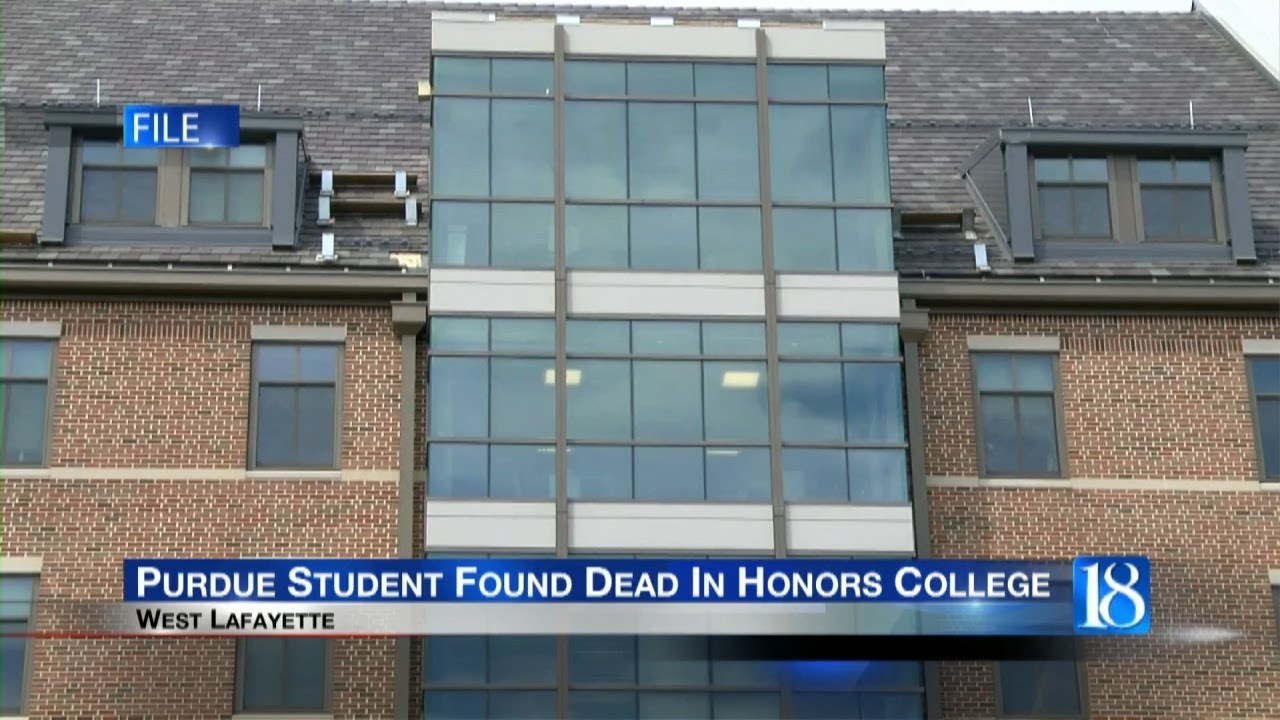 Purdue Student Found Dead In Honors College - YouTube