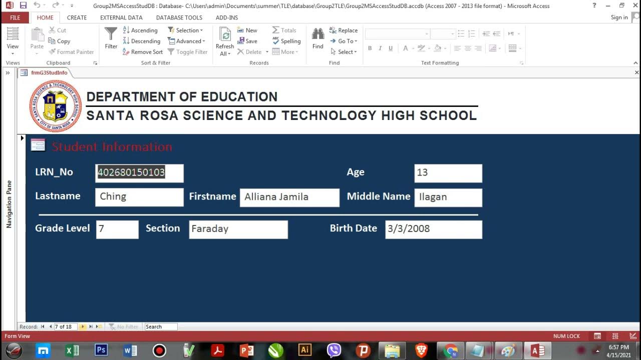How to import Excel to MS Access Database - YouTube
