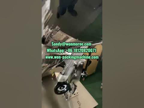 How about chain sachet packaging? vffs 4 sides seal pouch bagging system - YouTube