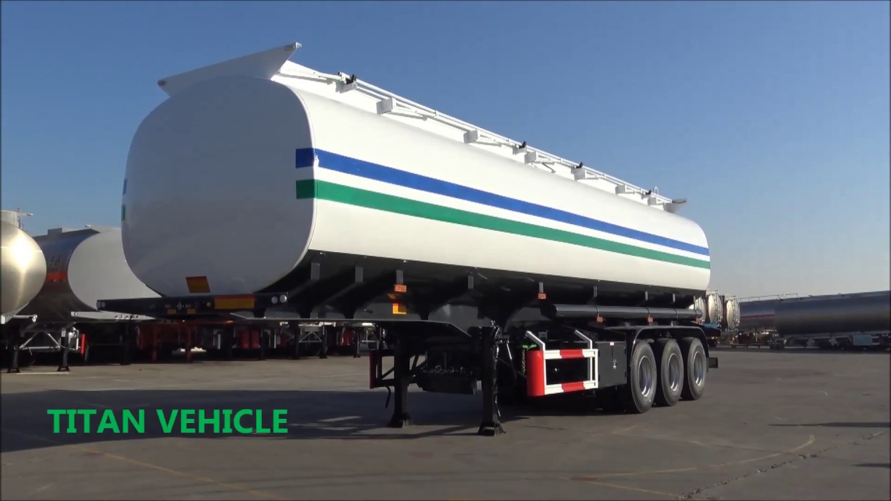 Oil tanker truck trailer | 40,000~46,000 liters fuel tank/tanker truck ...