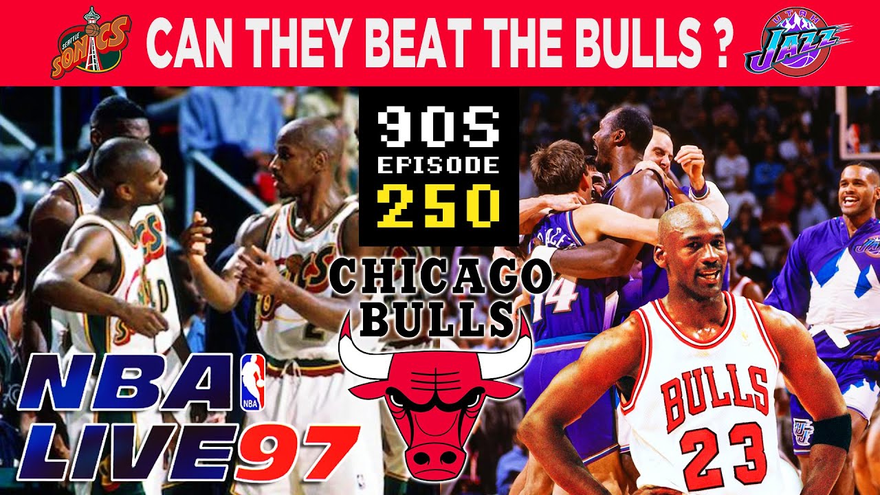 NBA Live 97 - PC Gameplay (1996) // Can they beat the bulls? - YouTube