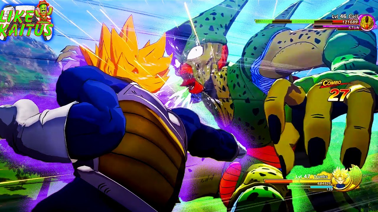 Dragon Ball Z: Kakarot - Trunks Vs Cell Final Boss Fight - YouTube