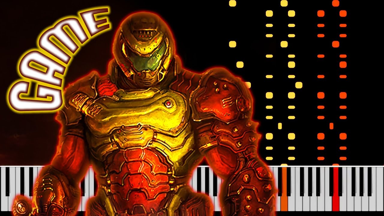 Doom Intermission Piano - YouTube