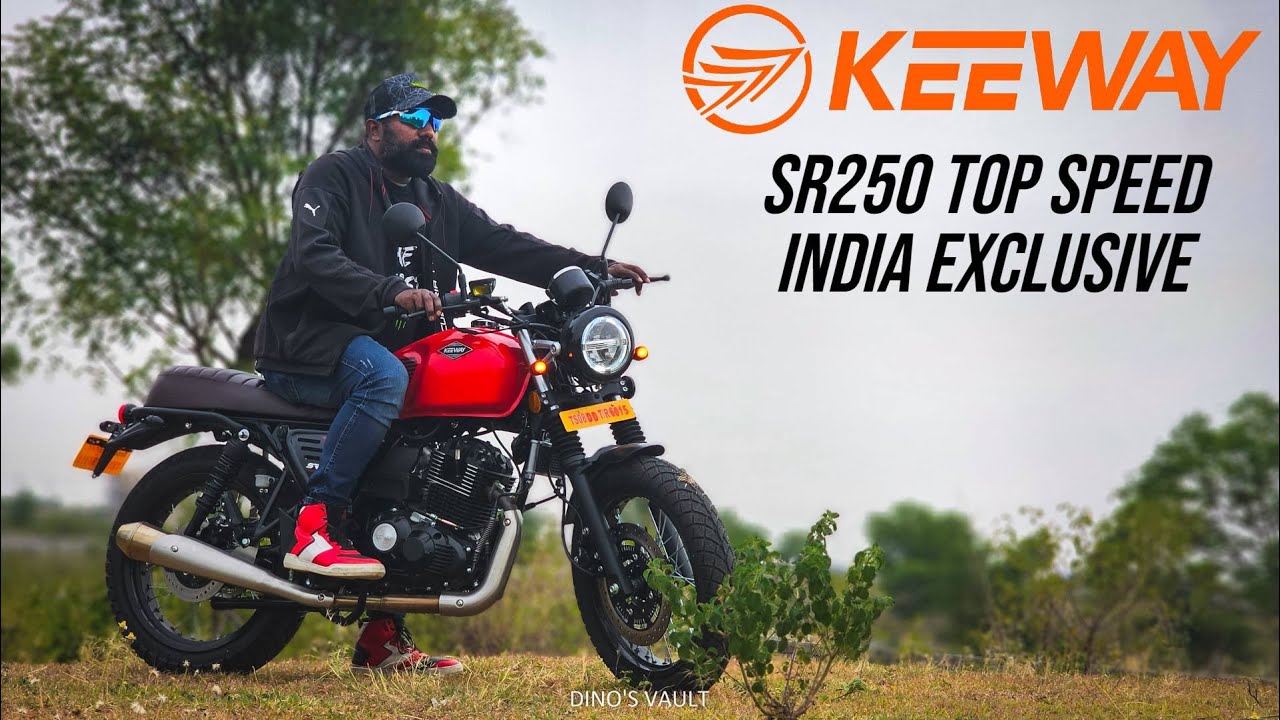 India Exclusive KEEWAY SR250 Top Speed First Ride Review | Just 1.49 lacs ex showroom - YouTube