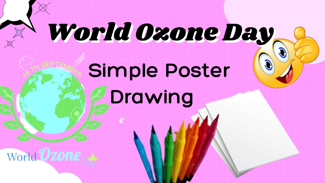 World Ozone Day Drawing Easy | World Ozone Day Poster | Ozone Day ...