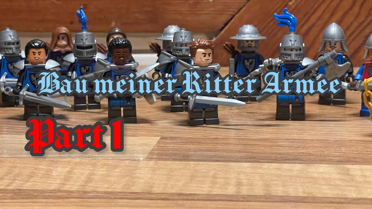 Bau meiner Ritter Armee Part 1 | Lego Castle Armee | ImpBricks - YouTube