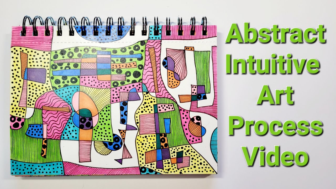Intuitive Art Process Video - YouTube