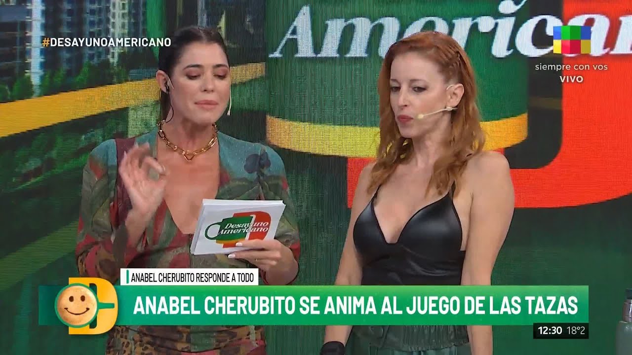 Anabel Cherubito: "Nunca estuve en un triángulo amoroso" - YouTube