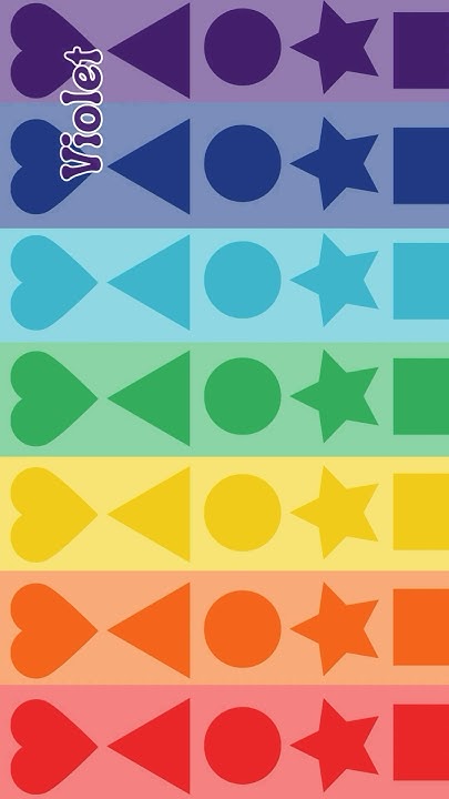 Rainbow Colors SONG 🌈 - Learn the colors of the Rainbow # ...