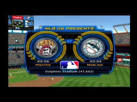 MLB 06: The Show (Florida Marlins Season) Game #98 - PIT @ FLA