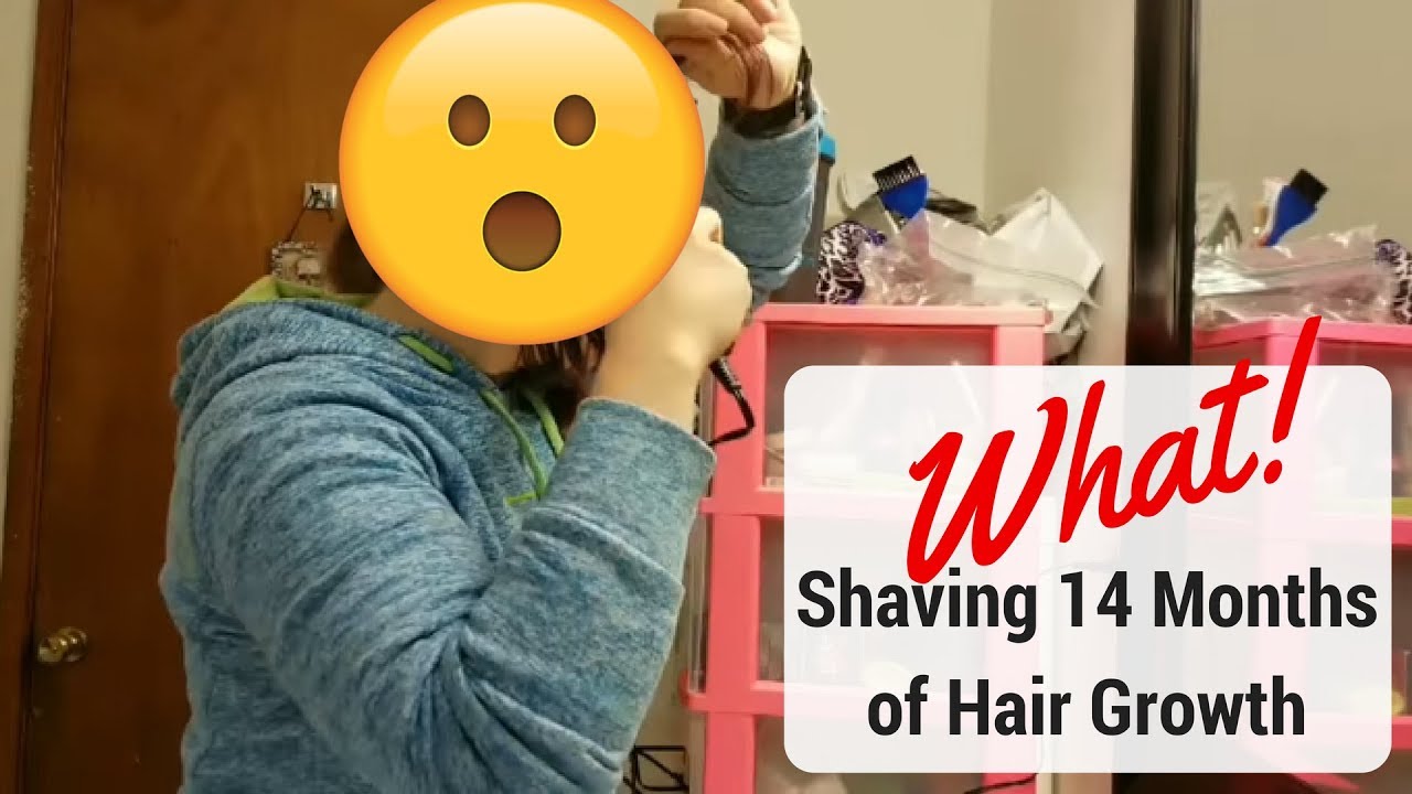 Shaving My Head After Growing My Hair Out For 14 Months - YouTube