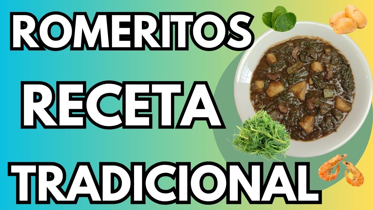 Cómo preparar ROMERITOS: Un Plato Típico de la Cocina Mexicana - YouTube
