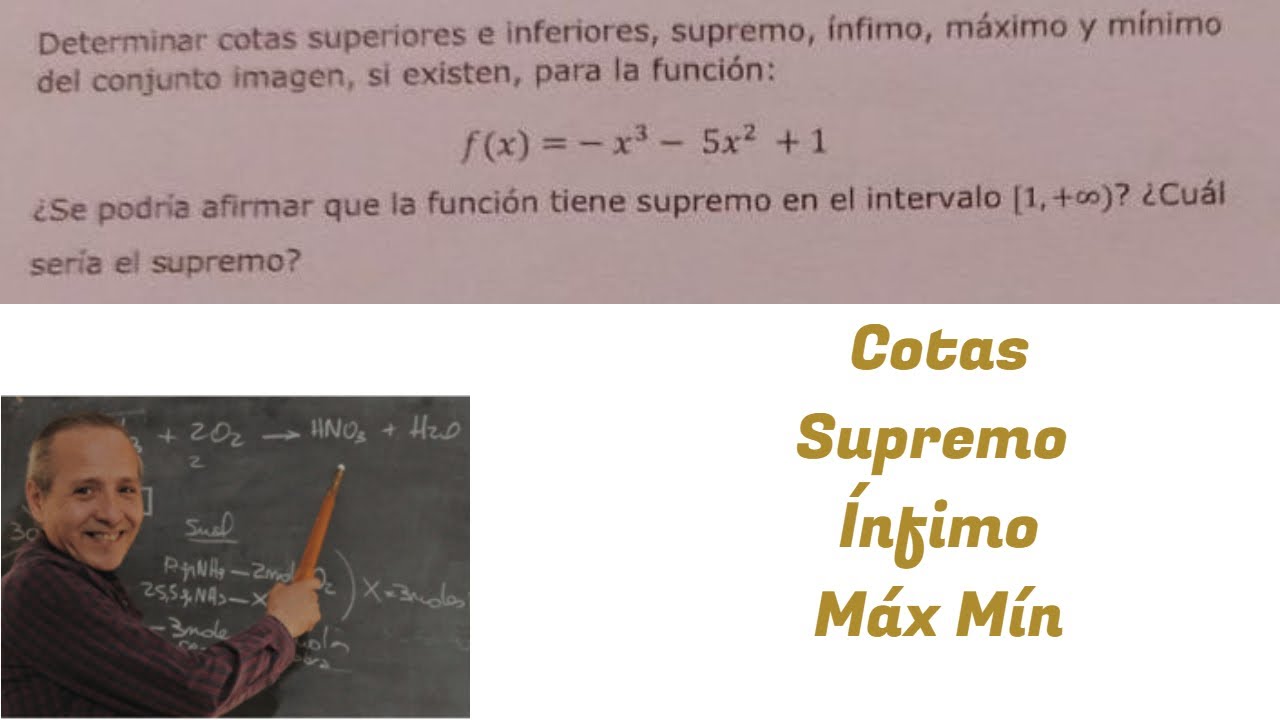 Cotas Supremo y Máximo - YouTube