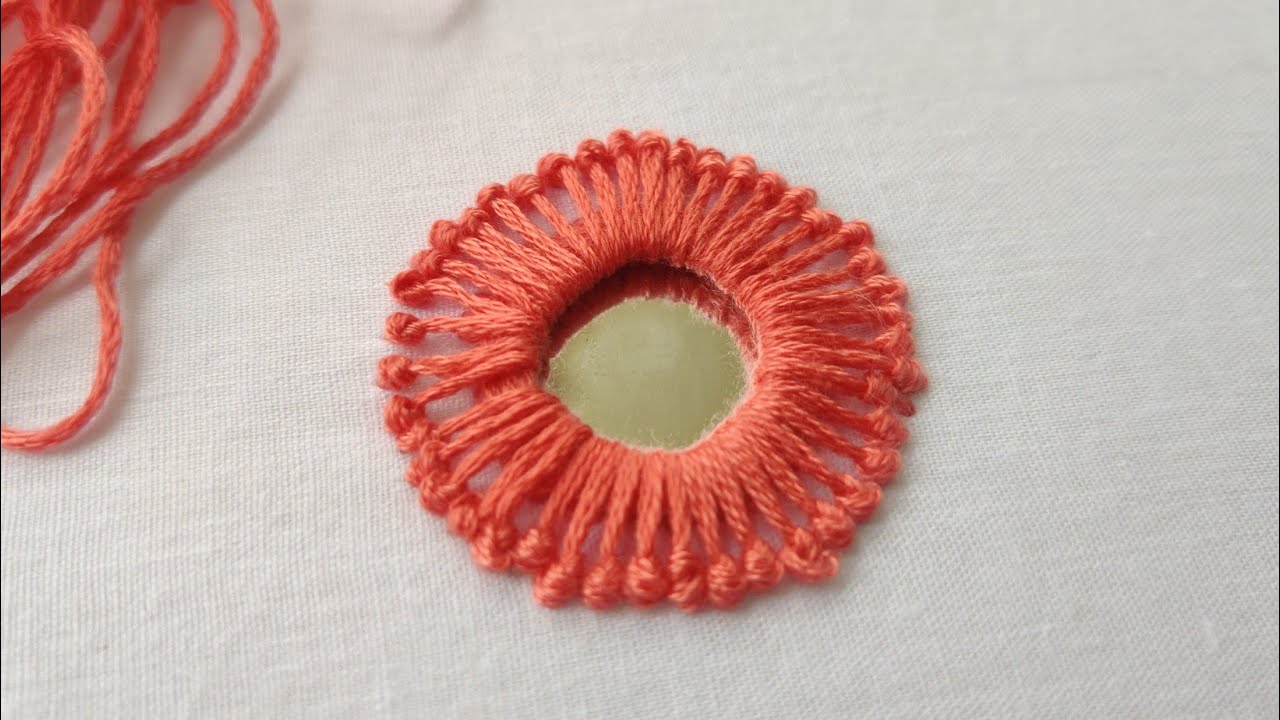 Mirror Work, Hand Embroidery Tutorial by @fatimafaruqs - YouTube