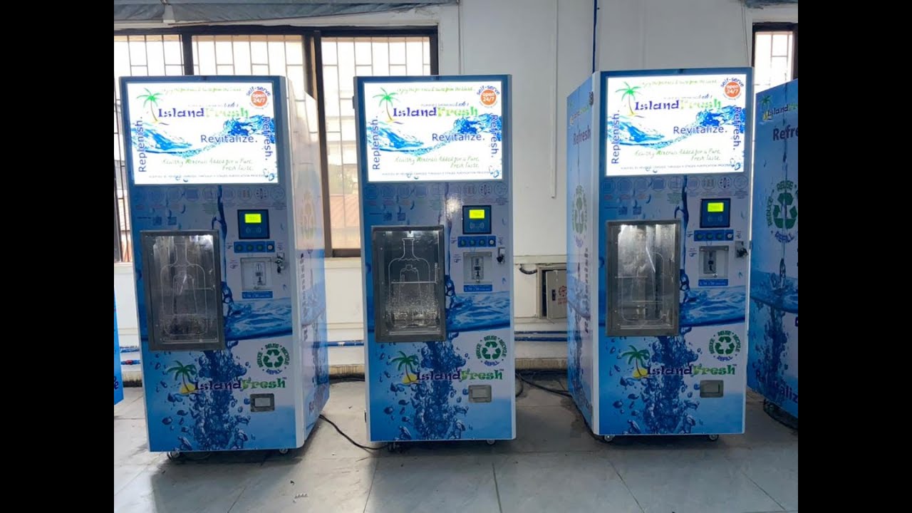 IslandFresh Portable water Refilling Unit @ Hillsview Community Multi ...
