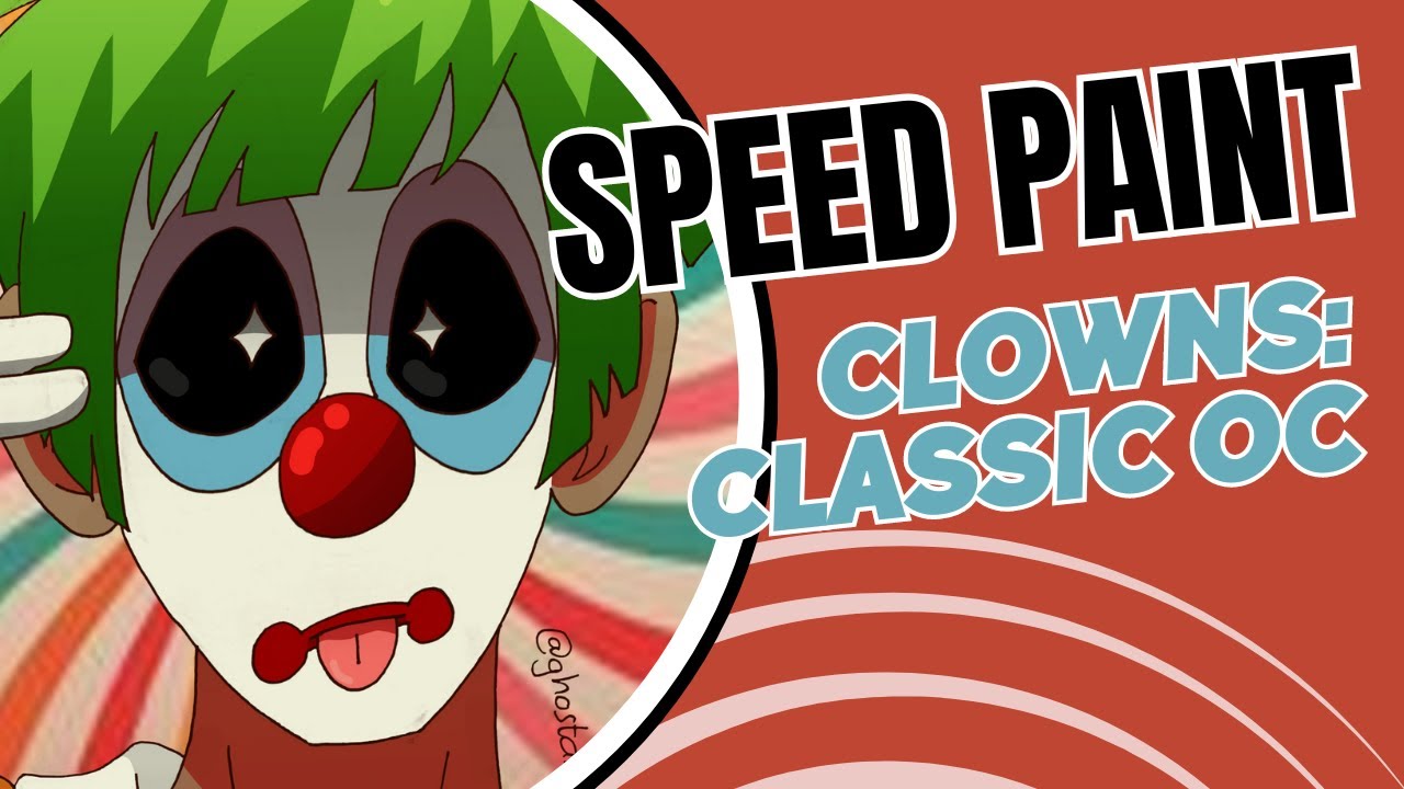 [SPEED PAINT] Clowns: Jester OC - YouTube