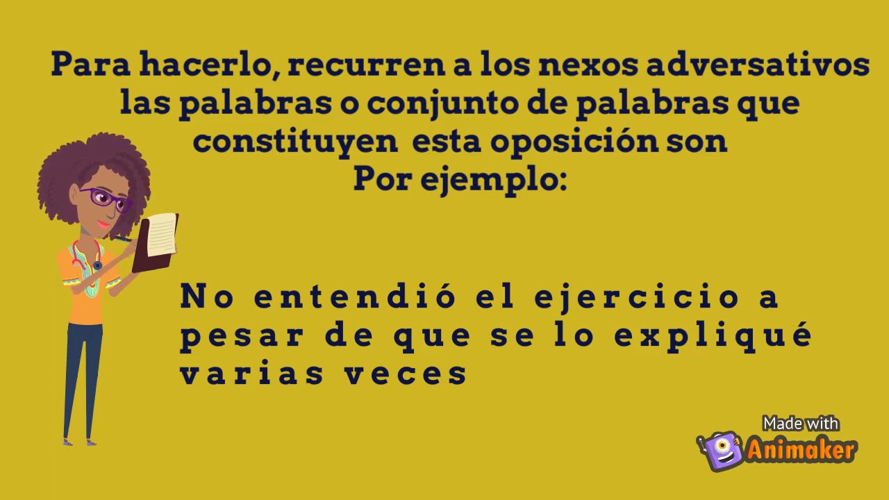 Oraciones Adversativas o Nexos Adversativos - YouTube