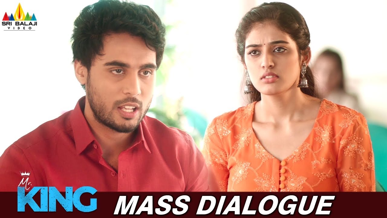 Sharran Kumar Mass Dialogue on Love | Mr King | Yashvika Nishkala ...