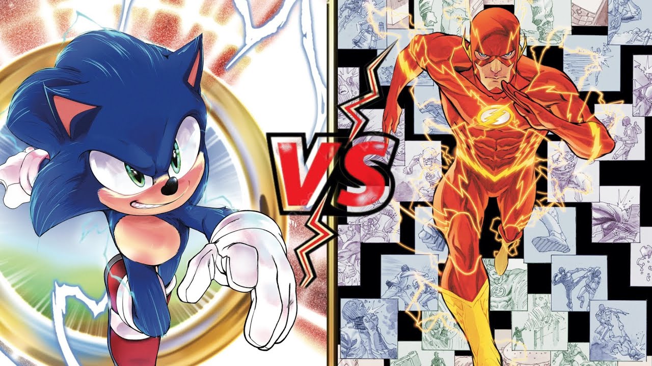 Sonic [Archie] vs Flash [Barry Allen] - YouTube