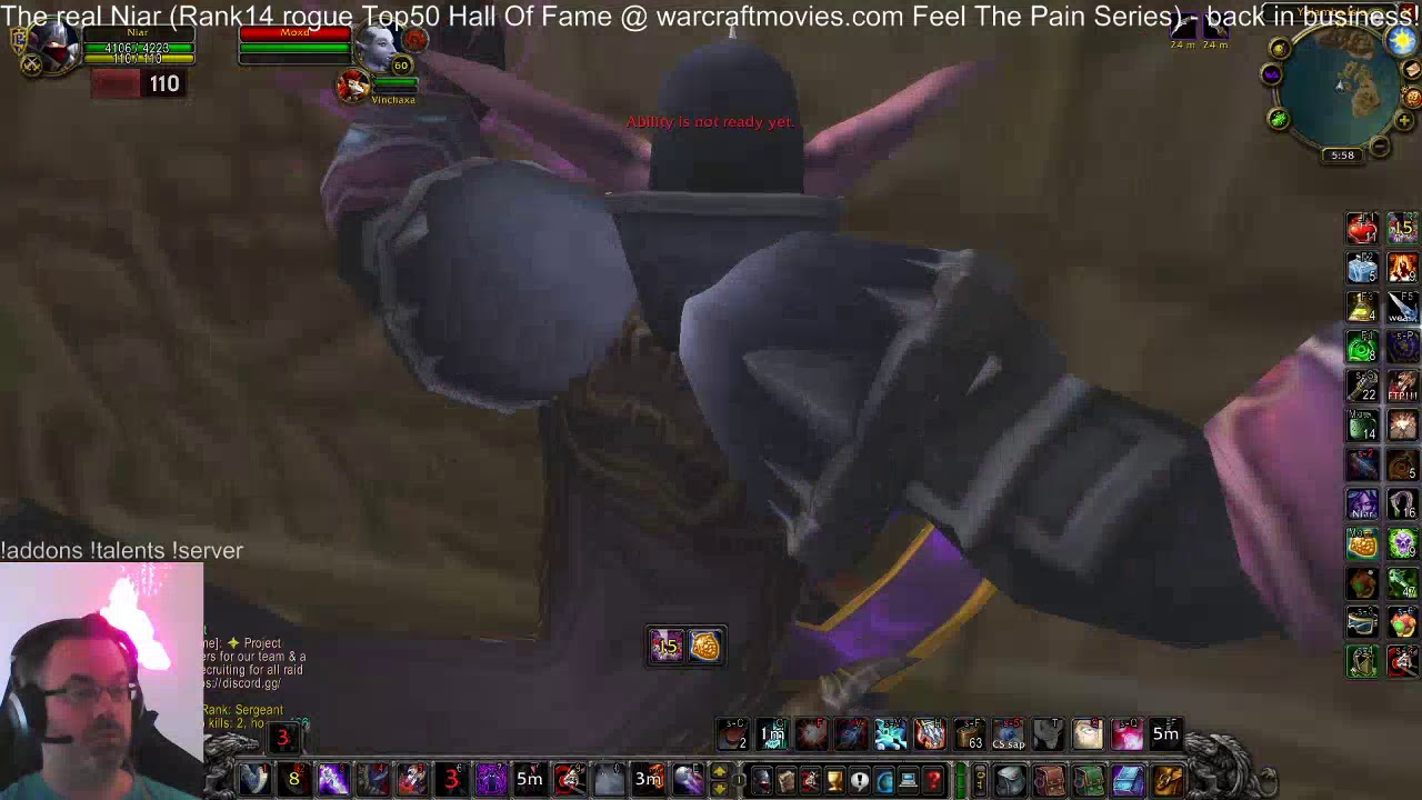 Niar vs 3 Warriors & more - ZG trinket! - Niar R14 Vanilla Rogue ...