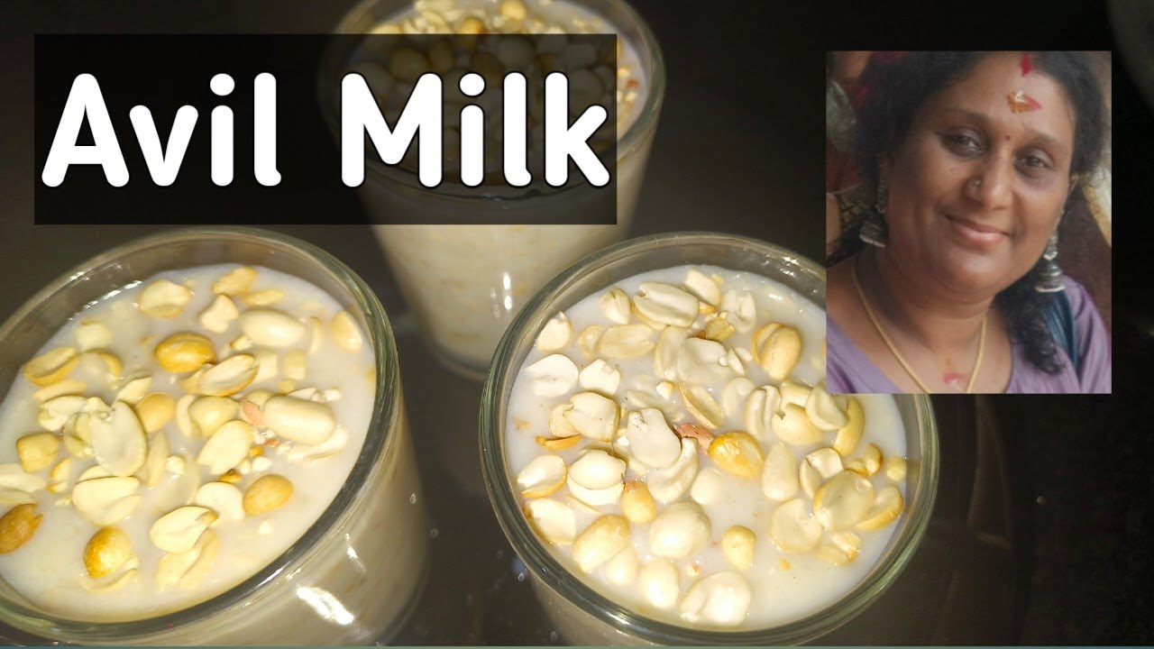 Aval Milk Recipe / അവൽ മിൽക്ക് /How to make Avil Milk - YouTube