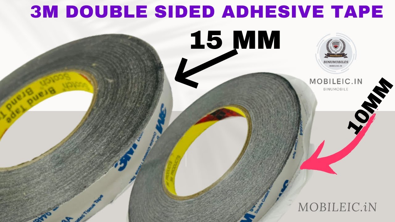 Double Side Sticker|Mobile sticker - YouTube