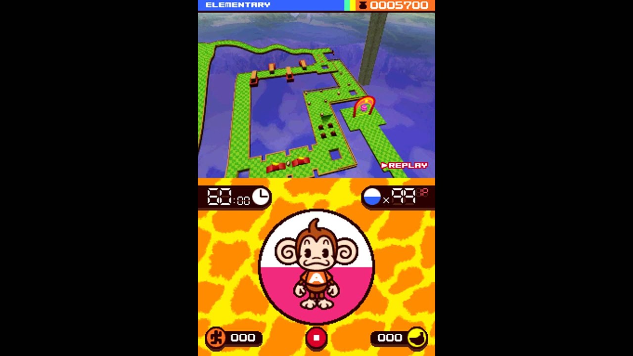 Unused Stage - Labryinth | Super Monkey Ball: Touch & Roll - YouTube