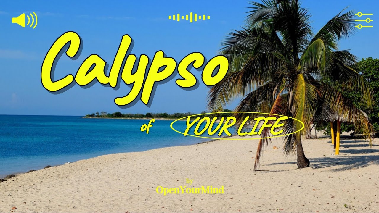 Calypso music을 들으면 흥겨운 마음이 열립니다. Listening to Calypso music opens up a ...