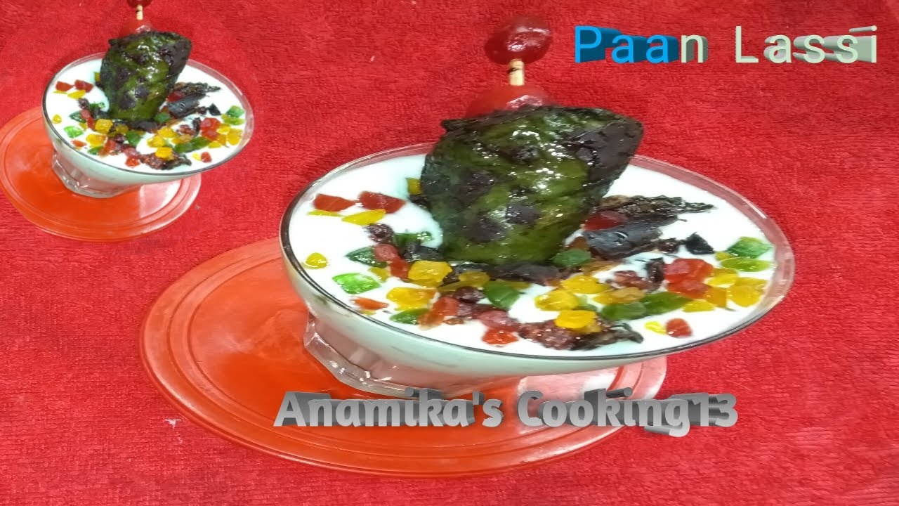 Paan Lassi Recipe/पान लस्सी रेसीपी/How to make Paan Lassi Simple ...