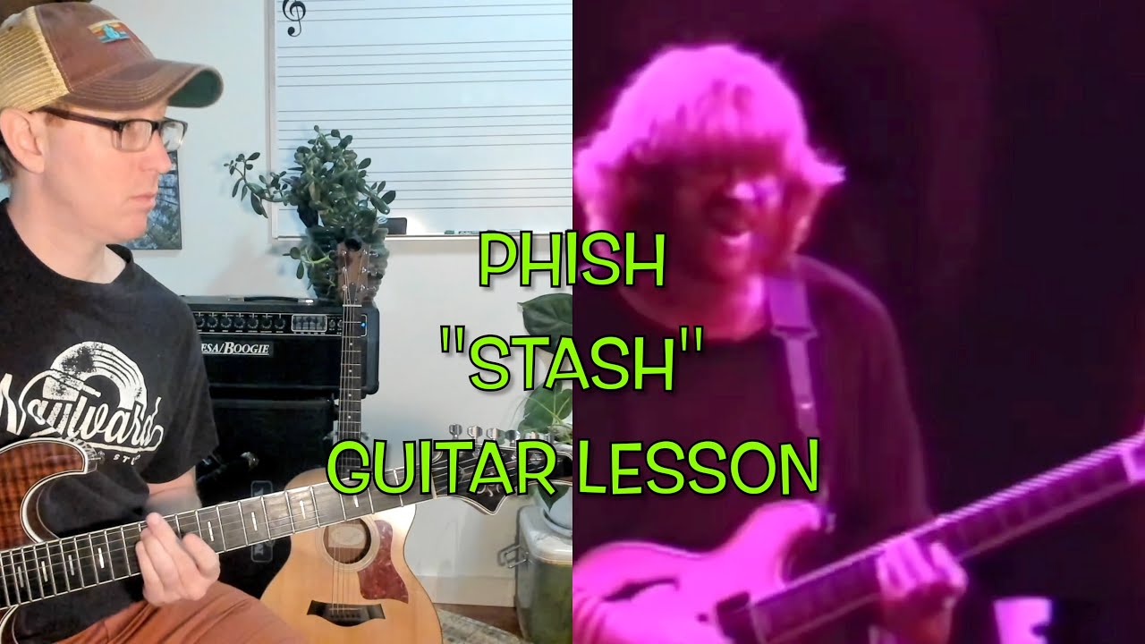 PHISH "Stash" GUITAR LESSON (Great Woods 1994) - YouTube