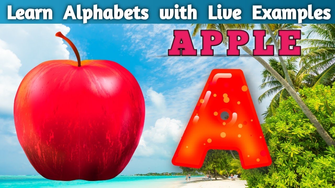 apple, a for apple, a for apple b for ball, alphabet song, alphabets ...