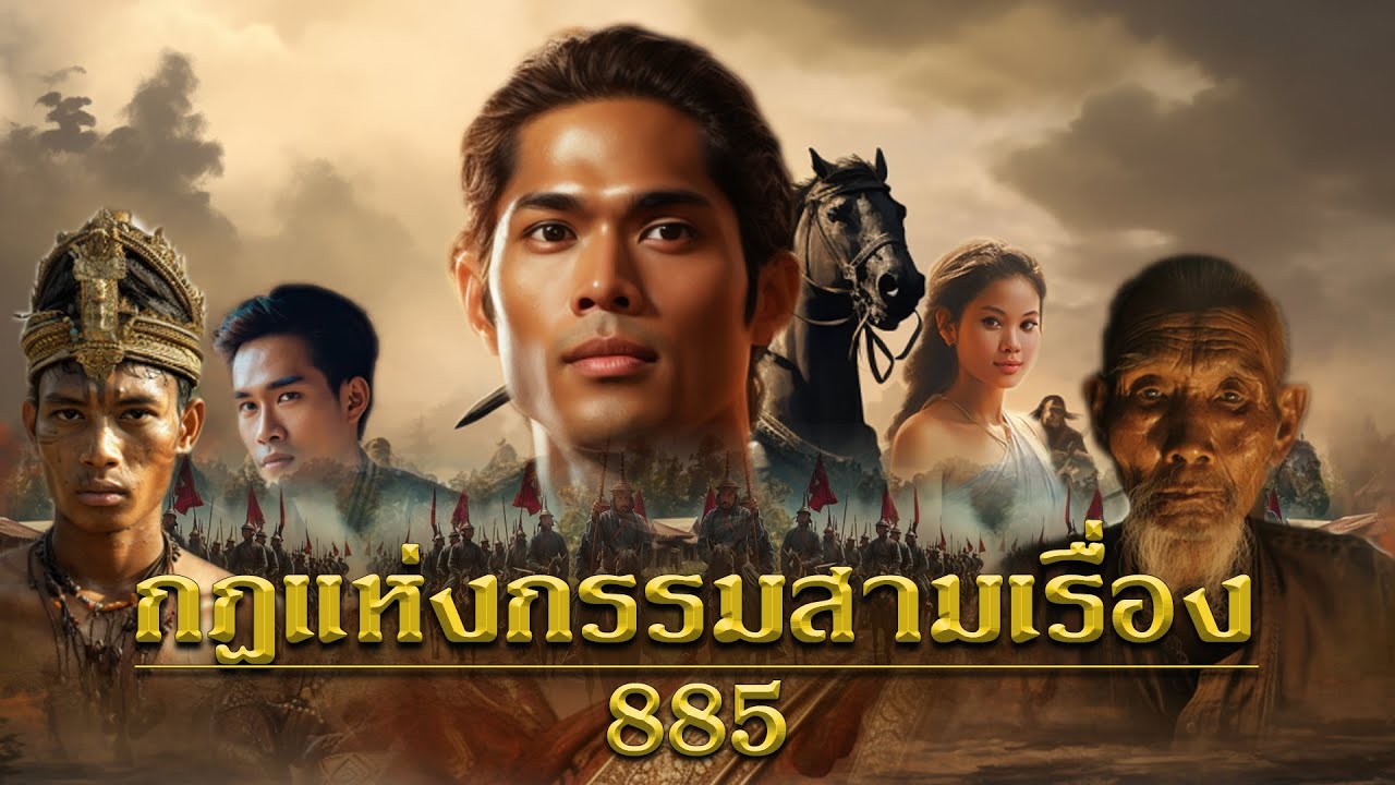 กฎแห่งกรรมสามเรื่อง ชุดที่ 885 [ກົດແຫ່ງກຳສາມເລື່ອງ EP.885] - YouTube