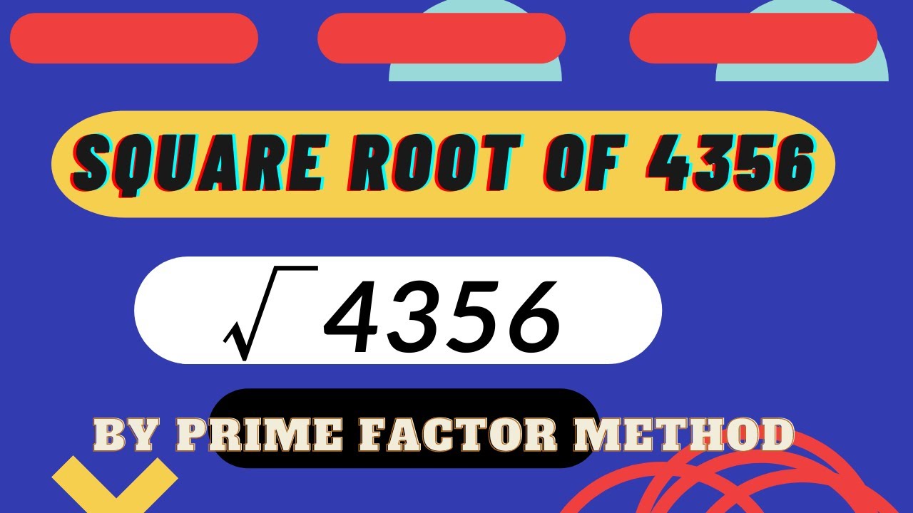 Square Root Of 4356 In Hindi 4356 YouTube
