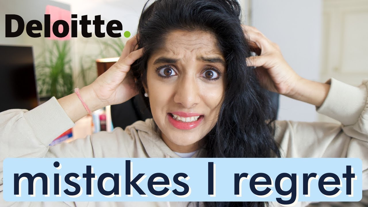 MANAGER EXPLAINS: Career mistakes I regret UK - YouTube