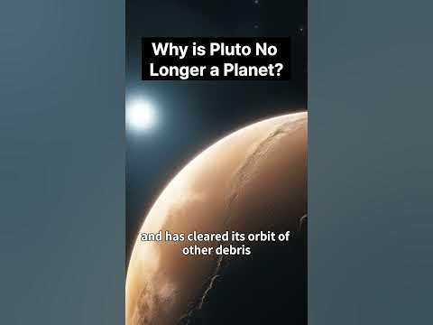 Why is Pluto No Longer a Planet? #shorts #trivia - YouTube