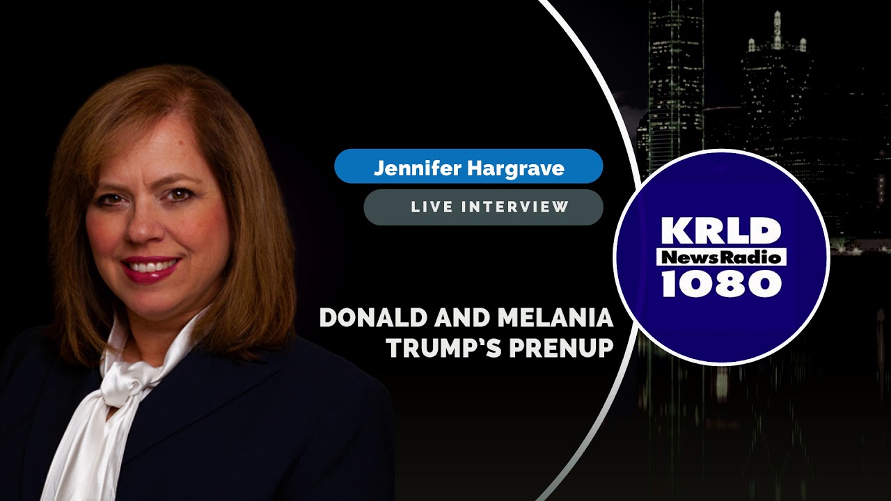 Donald and Melania Trump's prenup | Jennifer Hargrave | Family Law ...