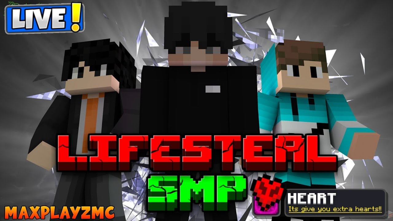 Minecraft LIFESTEAL & BLISS SMP LIVE || PUBLIC SMP 24/7 JAVA + BEDROCK ...
