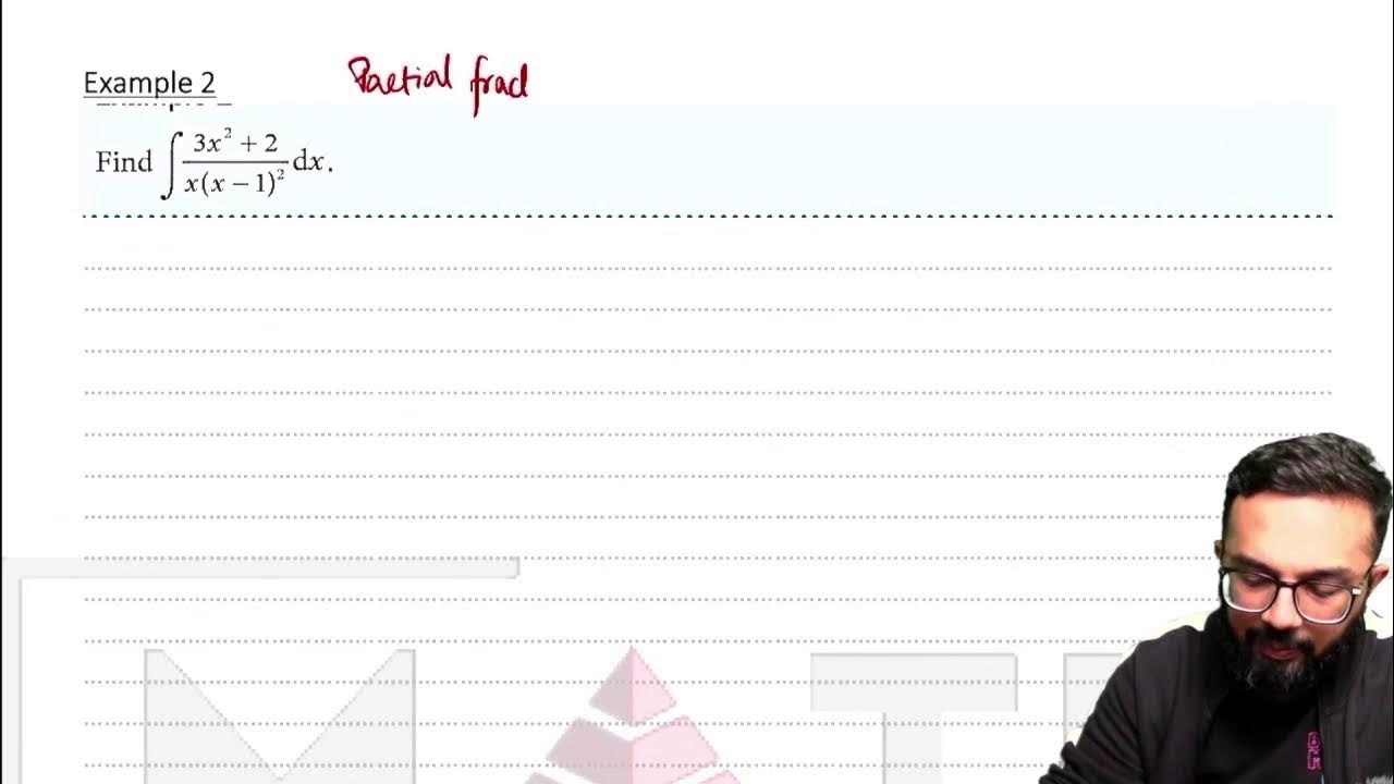 Integration with Partial Fractions for A2 Lecture 2 - A Level Maths 9709 - YouTube