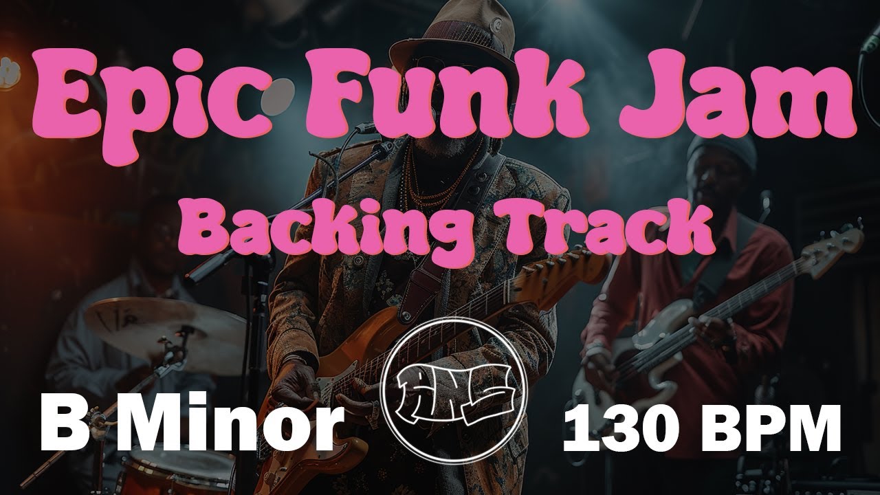 Epic Funk Jam Backing Track in B Minor - YouTube