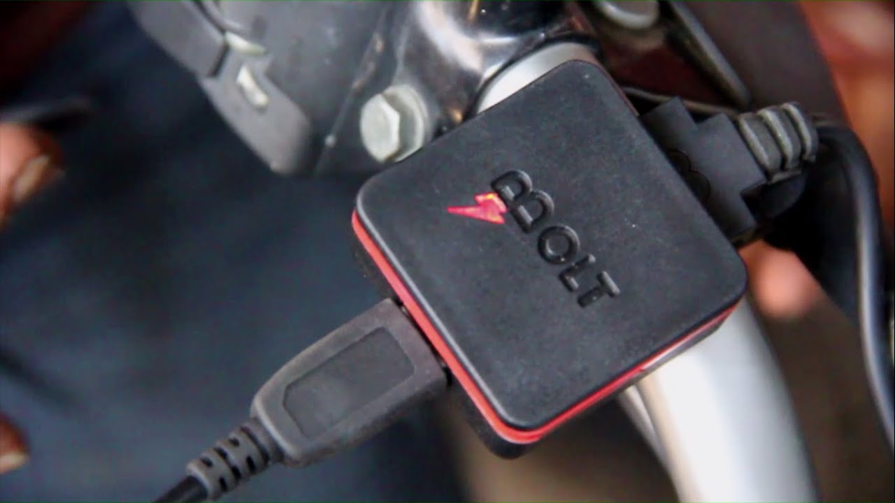 Bolt | Mobile-phone charger for bikes | Unboxing&Install - YouTube