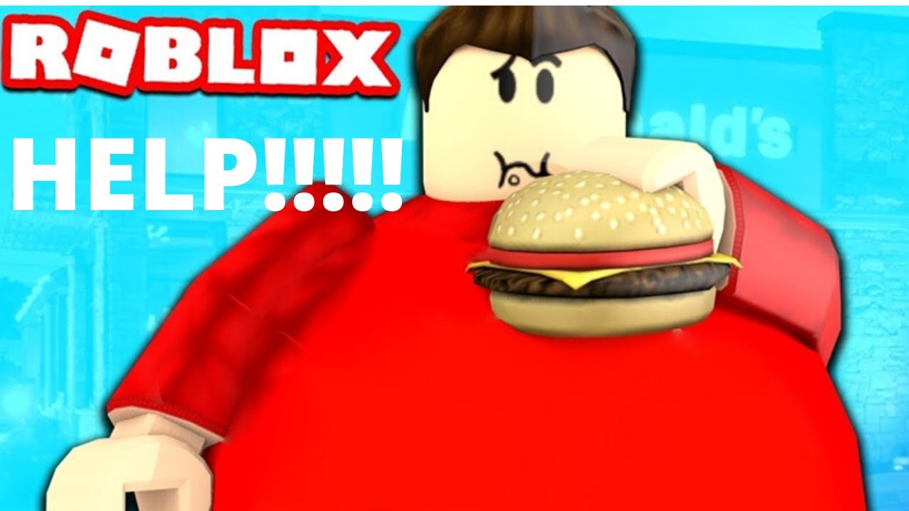 GETTING SUPER FAT IN ROBLOX - Fast Food Simulator Roblox - YouTube