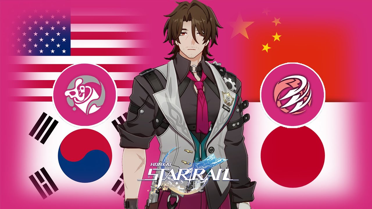 Gallagher Voice in 4 Different Languages (Skills & Ultimate) | Honkai ...