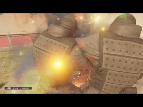 5 people going boom with c4 in r6 - YouTube