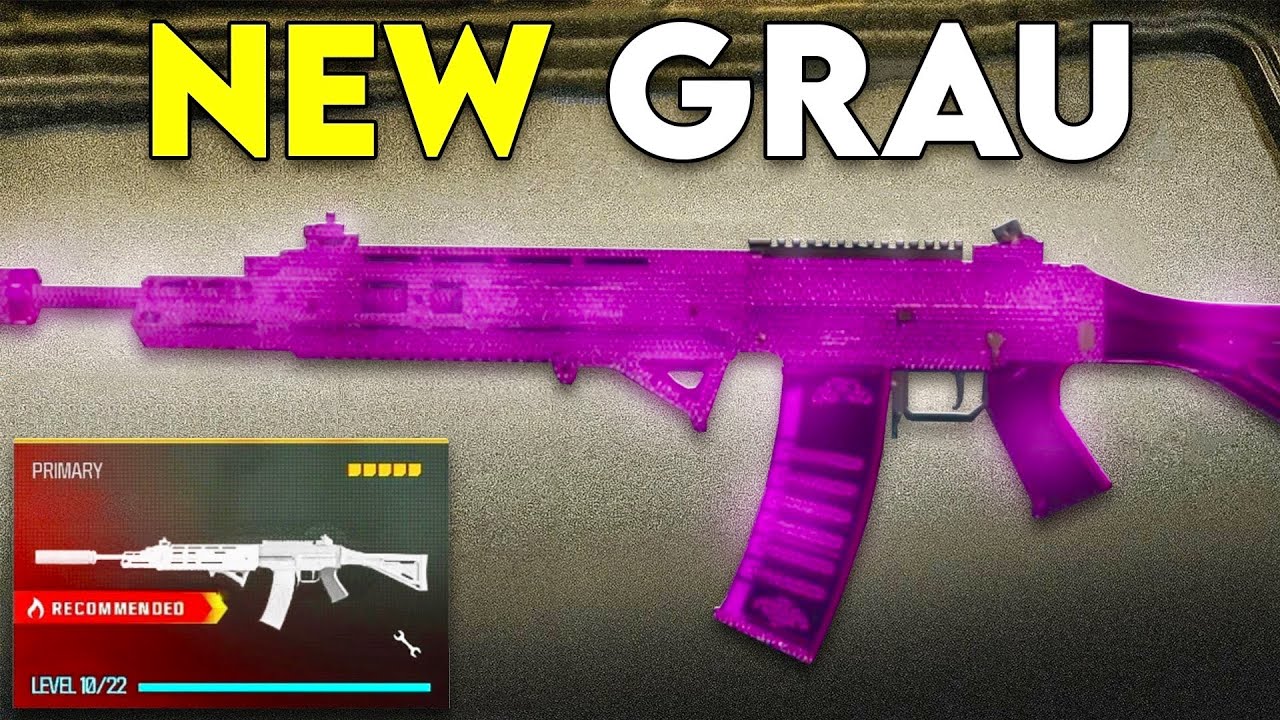 The *NEW* GRAU 5.56 in WARZONE 3! 😍 (Best “HRM-9” Class Setup) - YouTube