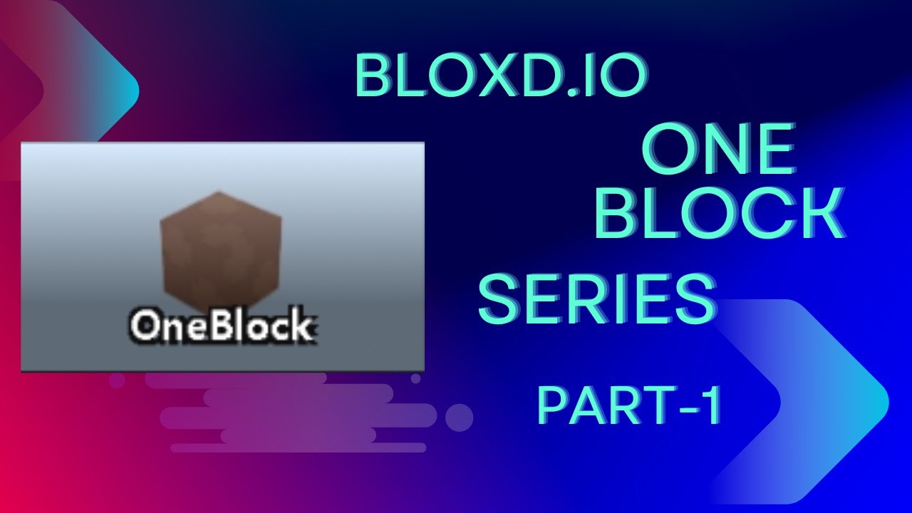 I start Bloxd.io one block series🧱🧱|| (part-1)|| (first commentry video ...